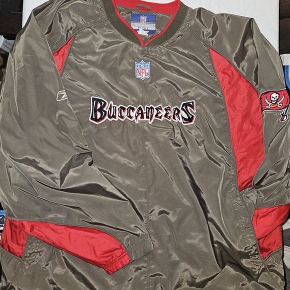 NFL | Jackets & Coats | Tampa Bay Buccaneers Nfl Nylon Pullover Jacket ...